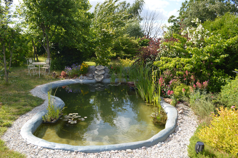 Bassin d’eau – L'univers de Claudine M.